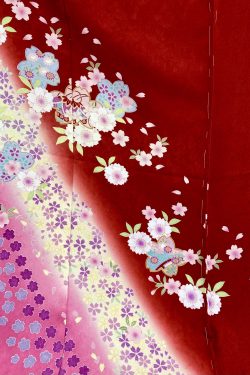 No.32-334427 赤 シンプル振袖｜成人式の振袖レンタル・購入なら京都きもの友禅