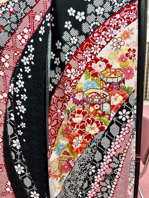 No.29-526599 正絹 黒 古典｜成人式の振袖レンタルなら京都きもの友禅